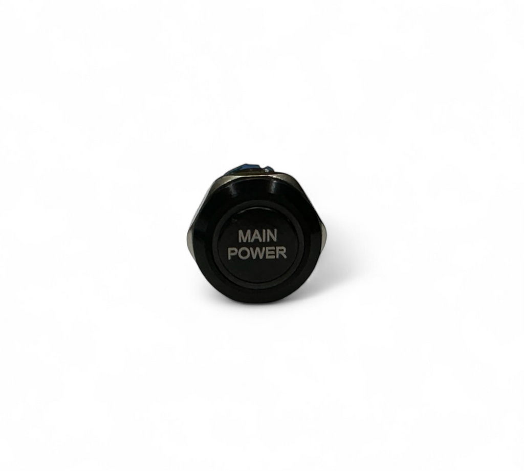 11002 19mm latching blue led billet button - Main Power – Metaltek ...