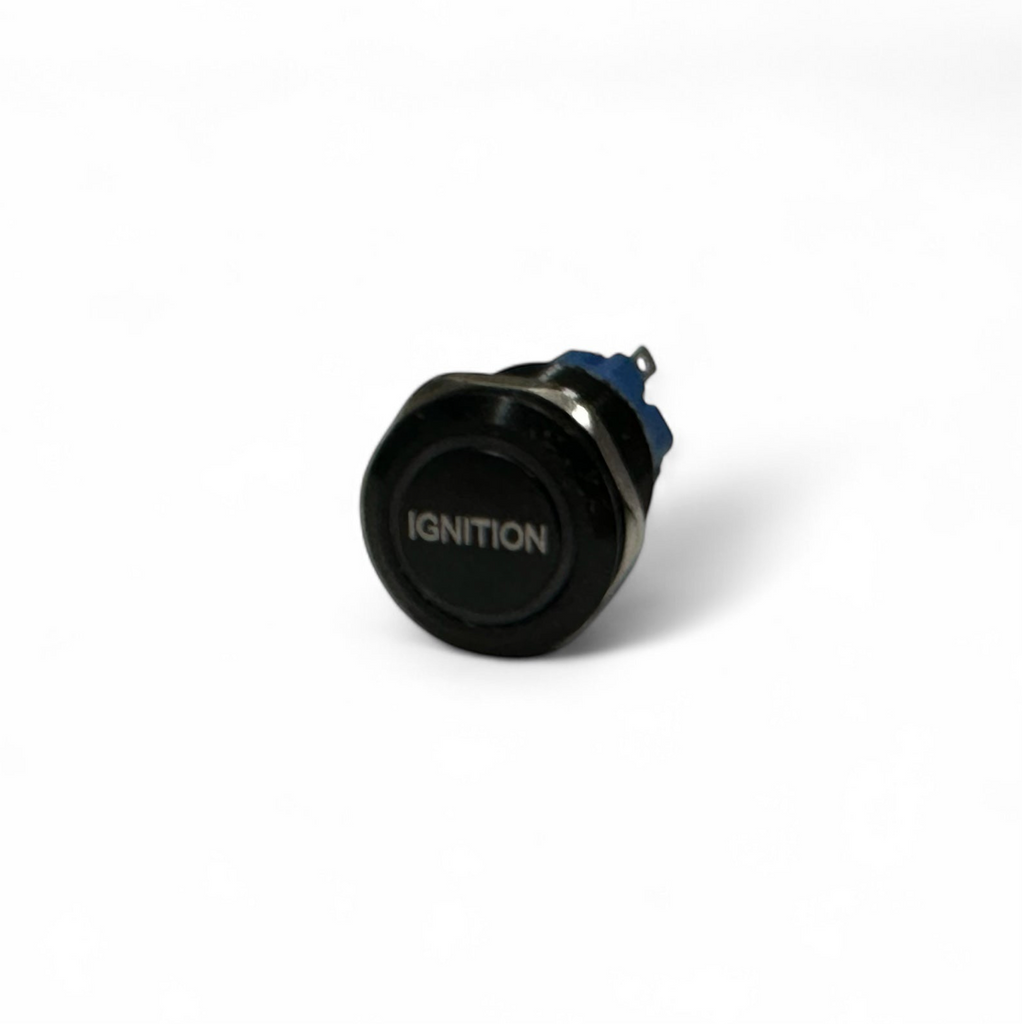 11001 19mm latching blue led billet button - Ignition – Metaltek ...