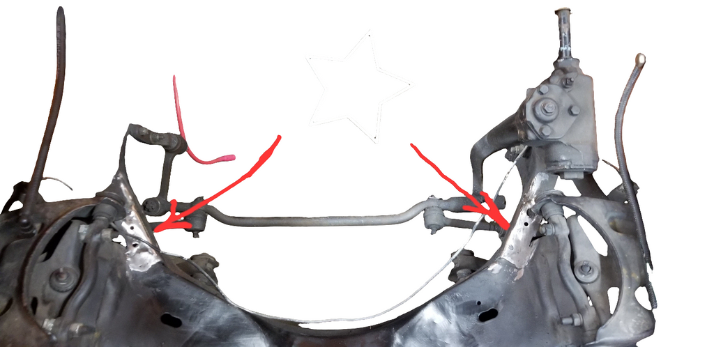14035 Tri-Five Urethane LS swap bracket kit – Metaltek Manufacturing