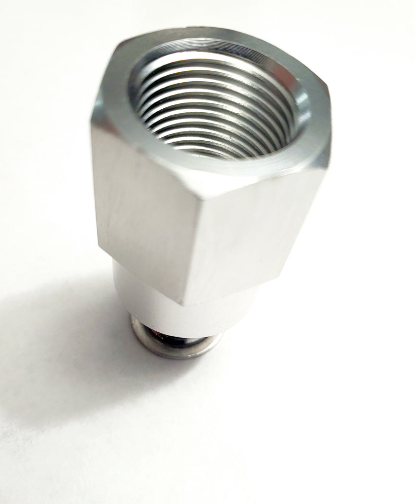 13004 M12 to 3/8" NPT Coolant Sensor adapter – Metaltek Manufacturing